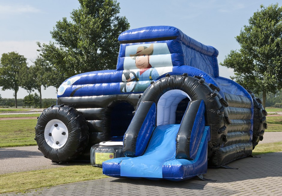Maxi Multifun Traktor Blå | Inflatables